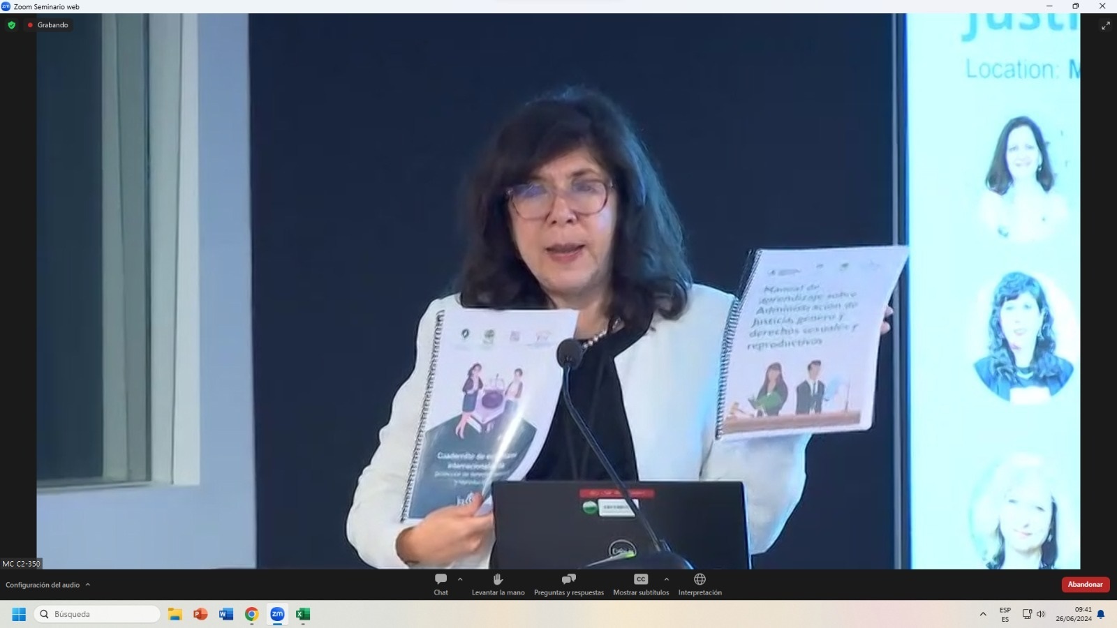 Jueza Suprema Janet Tello participa en el Foro Mundial sobre Justicia y ...