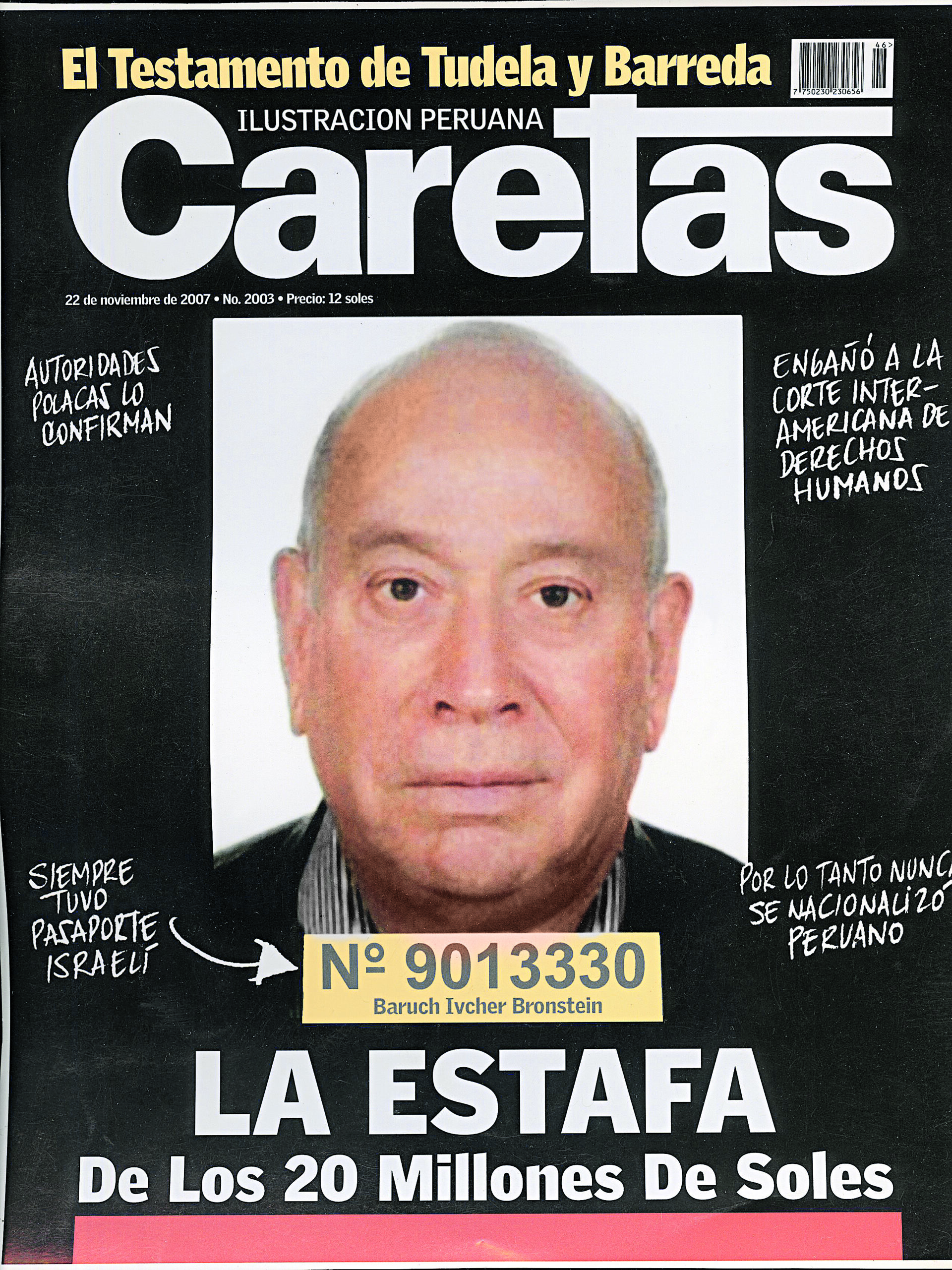 Poder Judicial declaró infundada la demanda interpuesta por Baruch ...