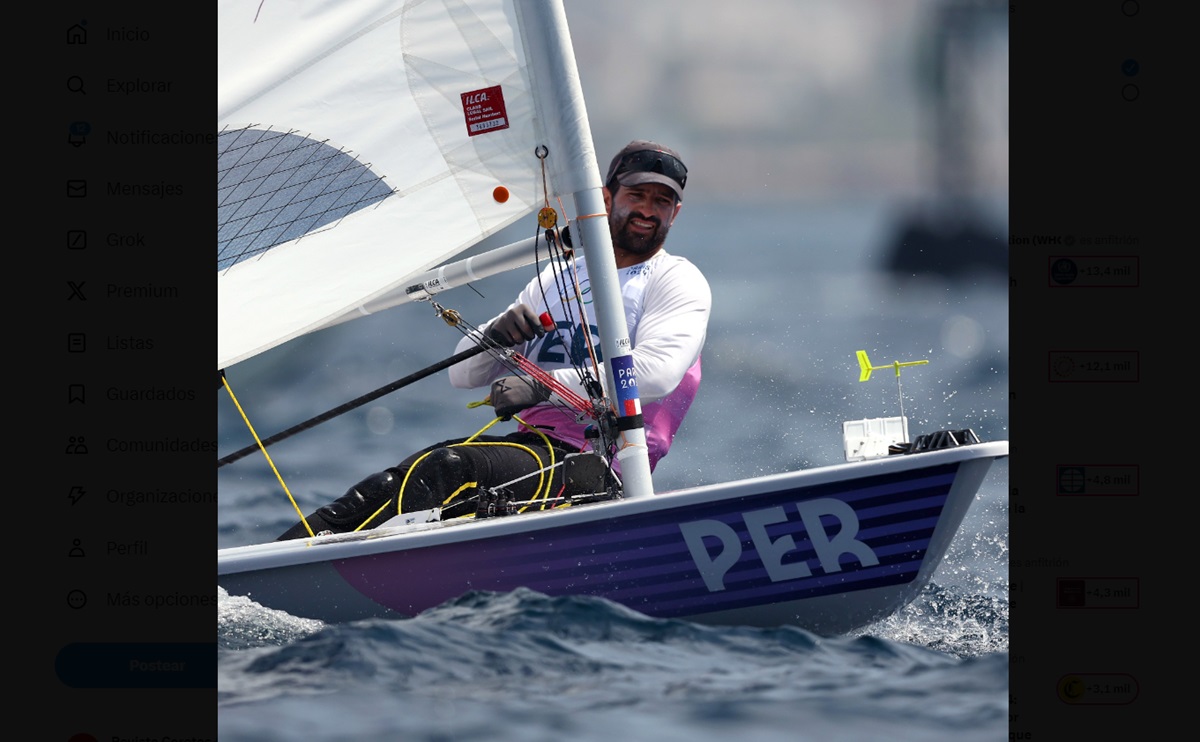 Sailing boat Stefano Peschiera wins bronze medal at Paris 2024 ...