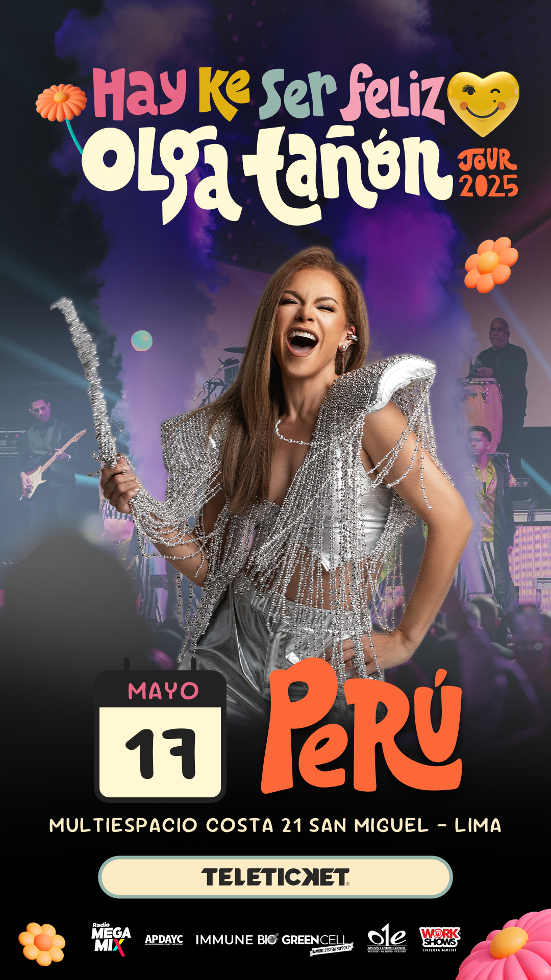 Olga Tañón confirma show en Lima como parte de su gira 2025 "Hay ke ser ...