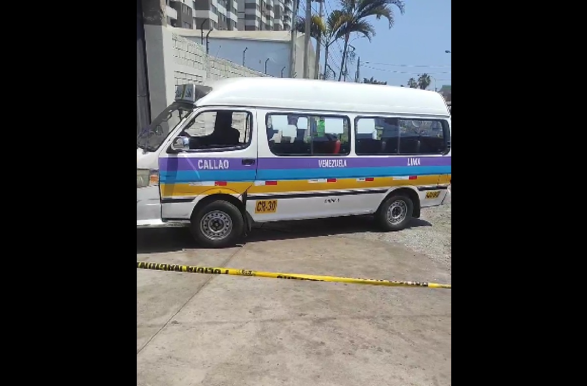 Chofer de combi es baleado en el Callao - Caretas Nacional