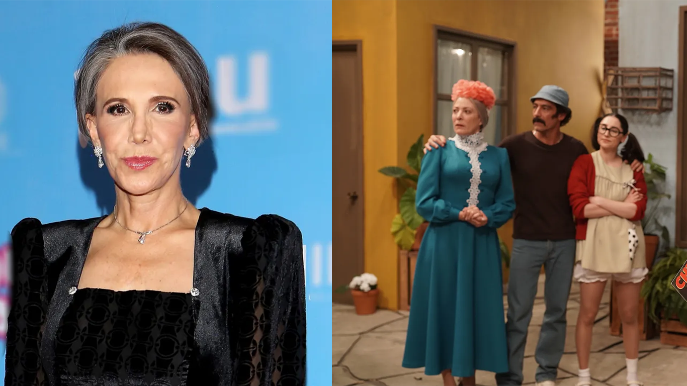 Florinda Meza cuestiona la serie “Chespirito: Sin querer queriendo ...