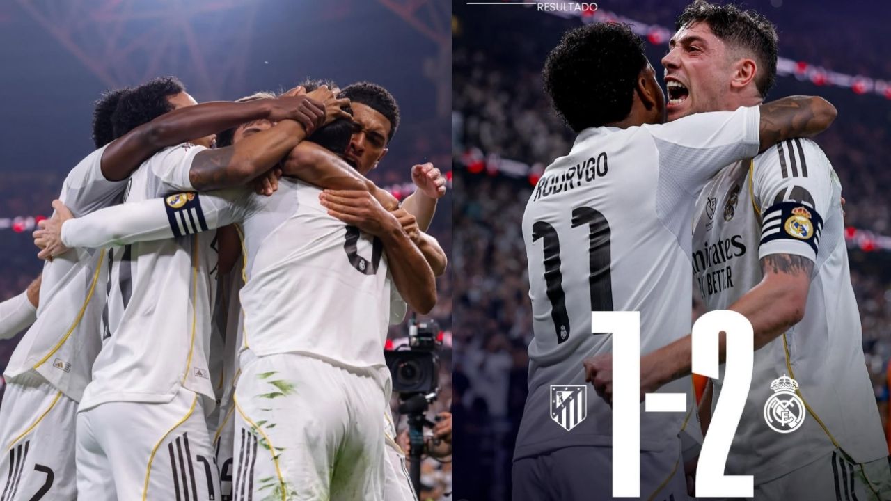 Real Madrid vence al Atlético y habrá Clásico en la final de la ...