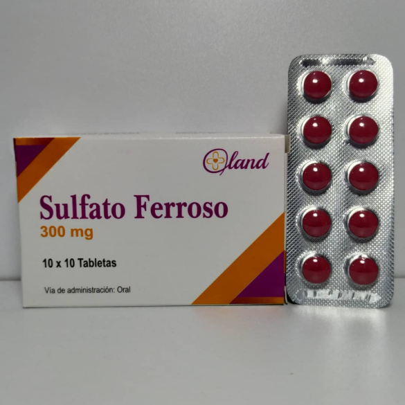 Retiro obligatorio del medicamento sulfato ferroso en todo el país