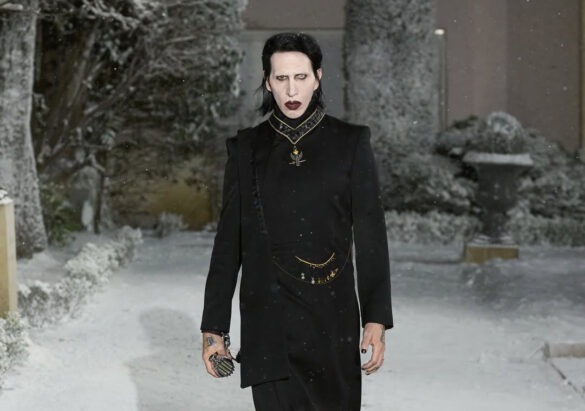 Marilyn Manson debutó como modelo en Paris Fashion Week - Caretas Ellos ...